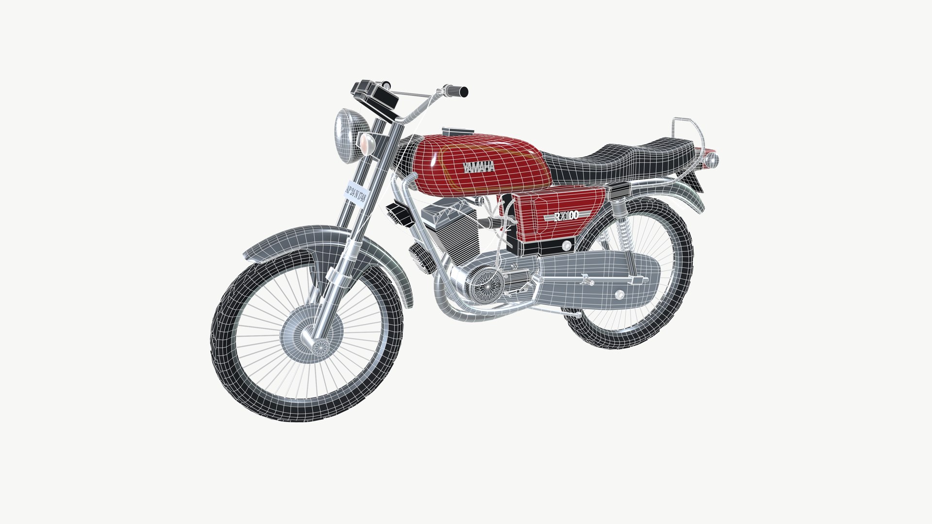RX100 Bike 3D Model - TurboSquid 2270808