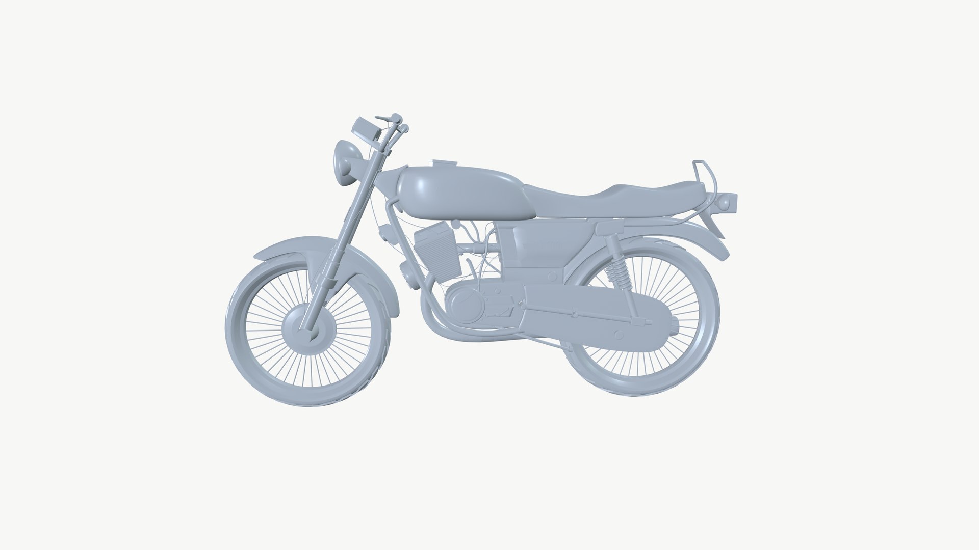 RX100 Bike 3D Model - TurboSquid 2270808
