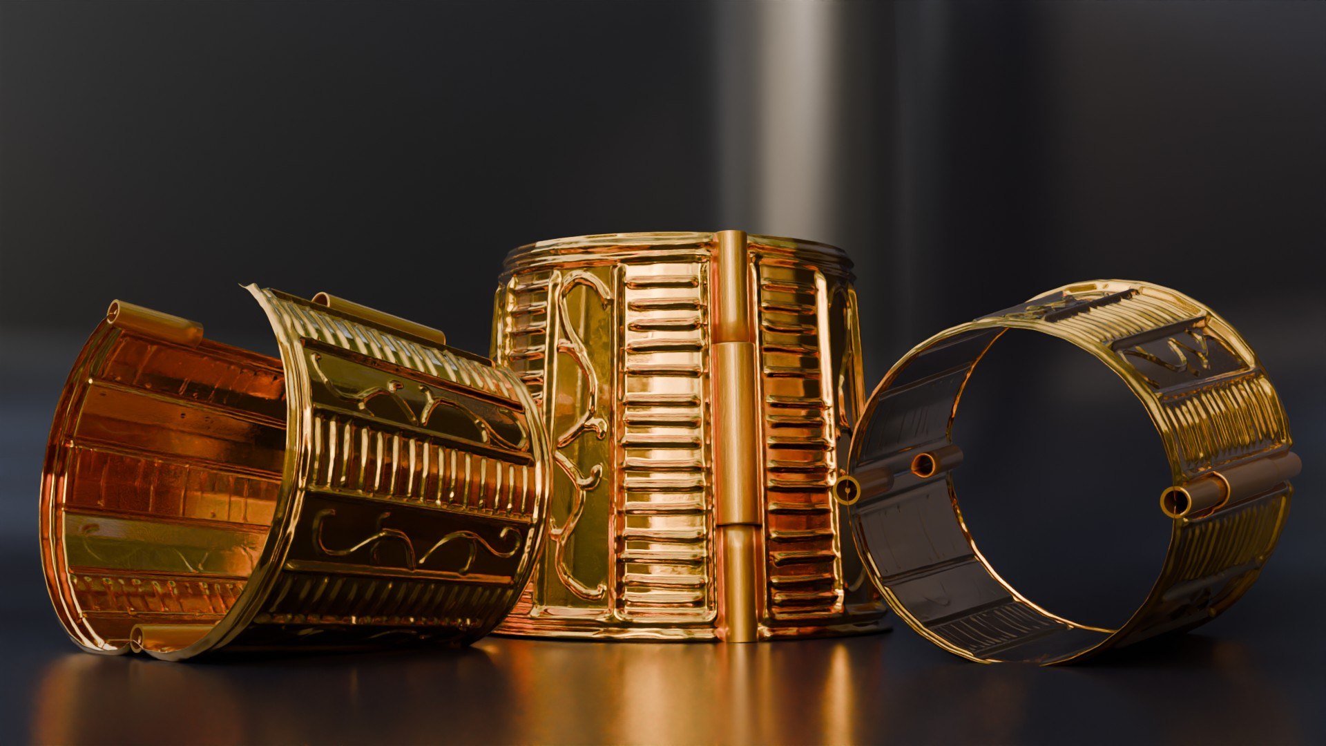 Traditional Assamese Gamkharu Bracelet 3D Model - TurboSquid 2353013