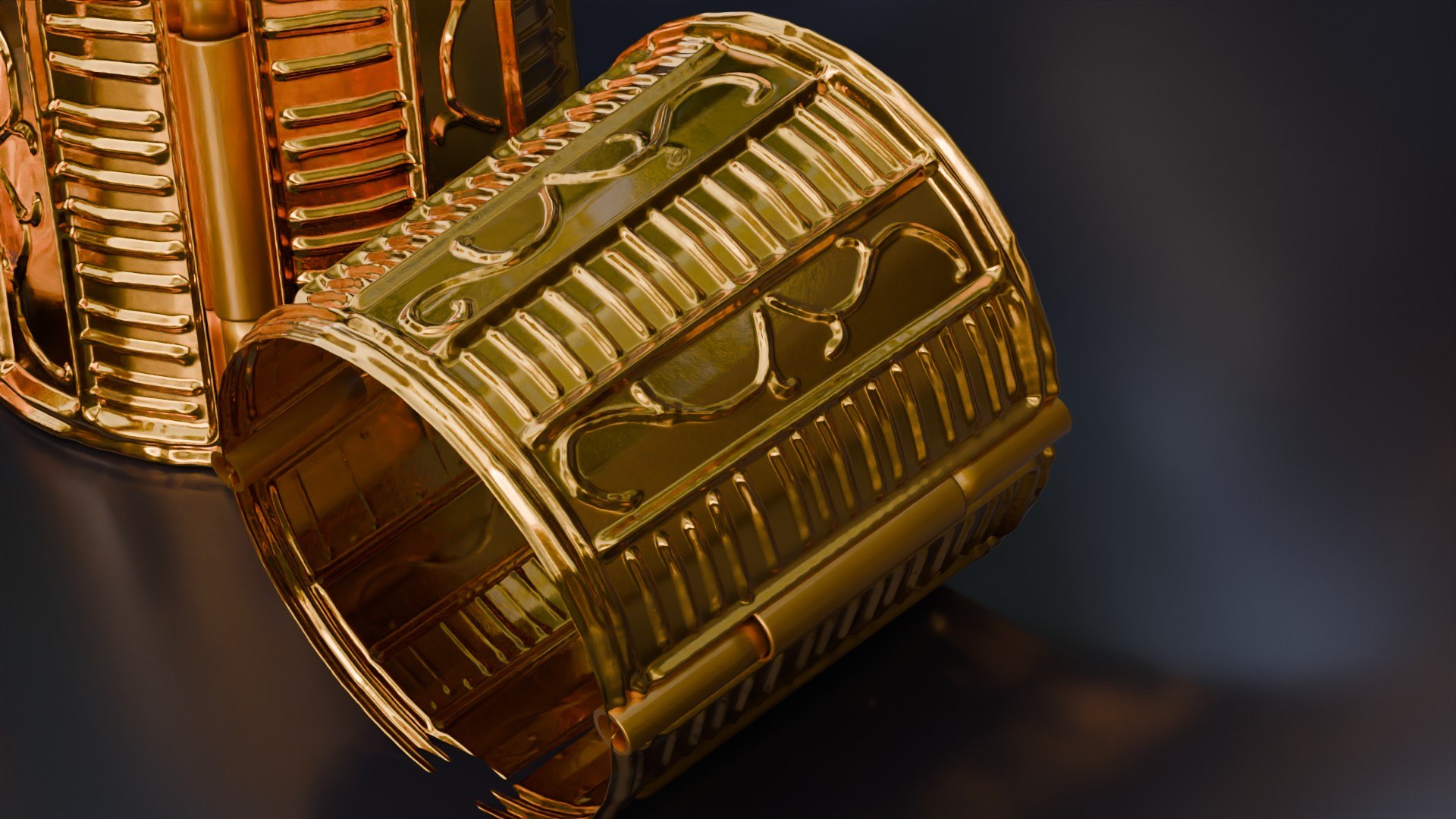 Traditional Assamese Gamkharu Bracelet 3D Model - TurboSquid 2353013