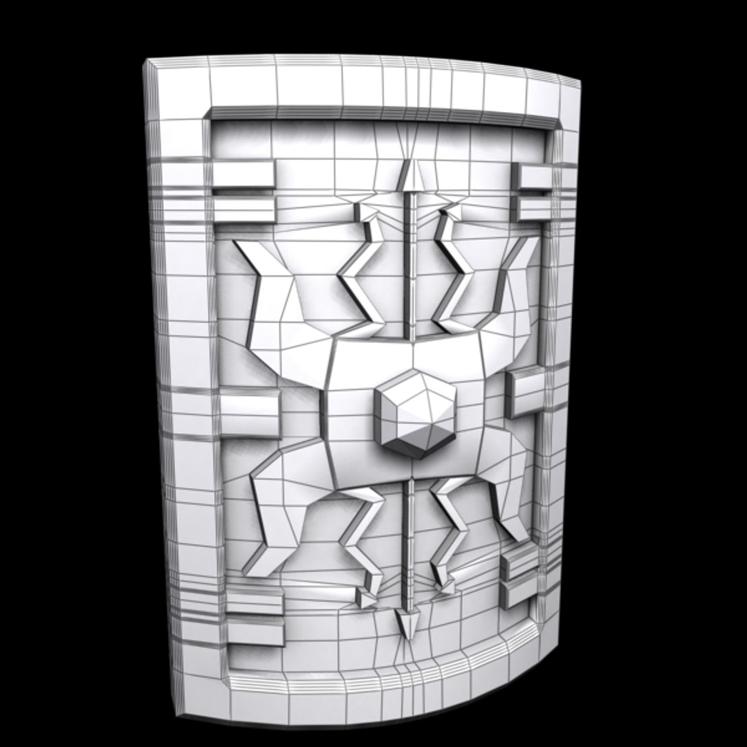 Roman Shield Cartoon 3D Model - TurboSquid 1441693