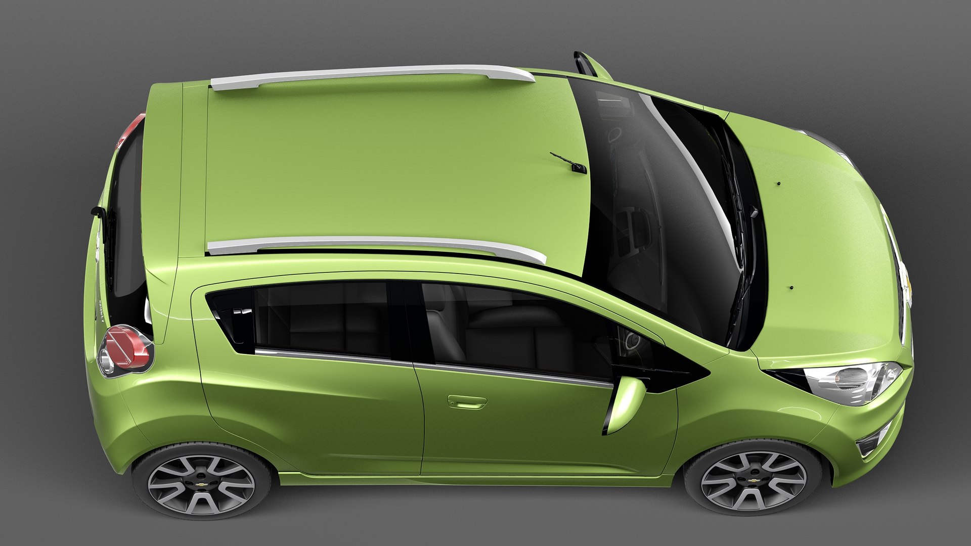 3d Chevrolet Spark Car 2013 Model