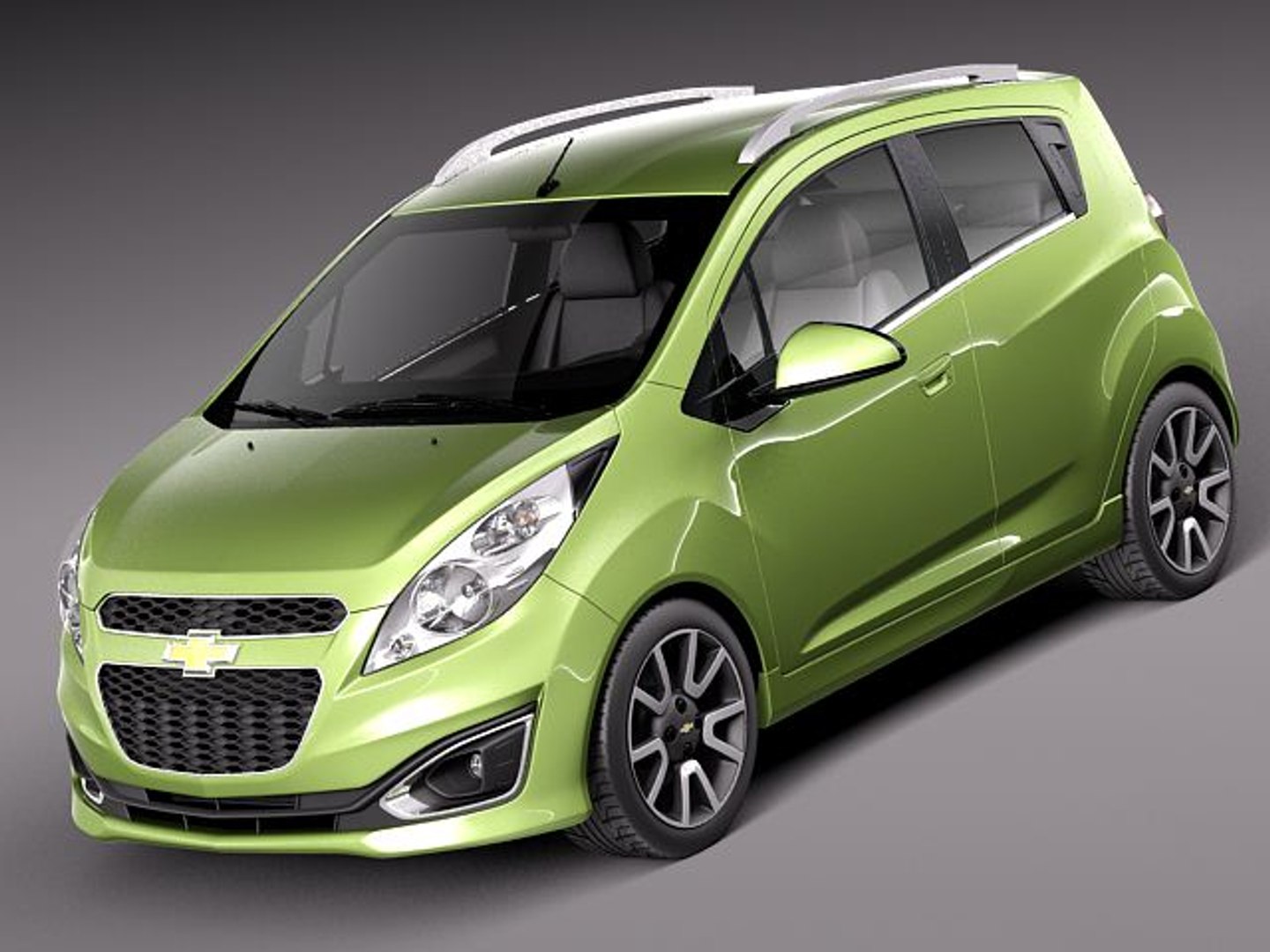 3d Chevrolet Spark Car 2013 Model