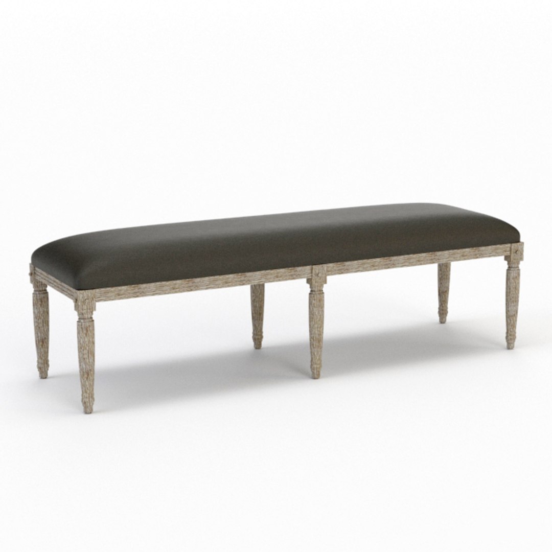 Architectural Visualization Louis Bench 3D Model - TurboSquid 1473659