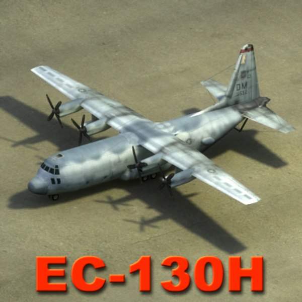 Lockheed EC-130H Compass Call 3D Models for Download | TurboSquid