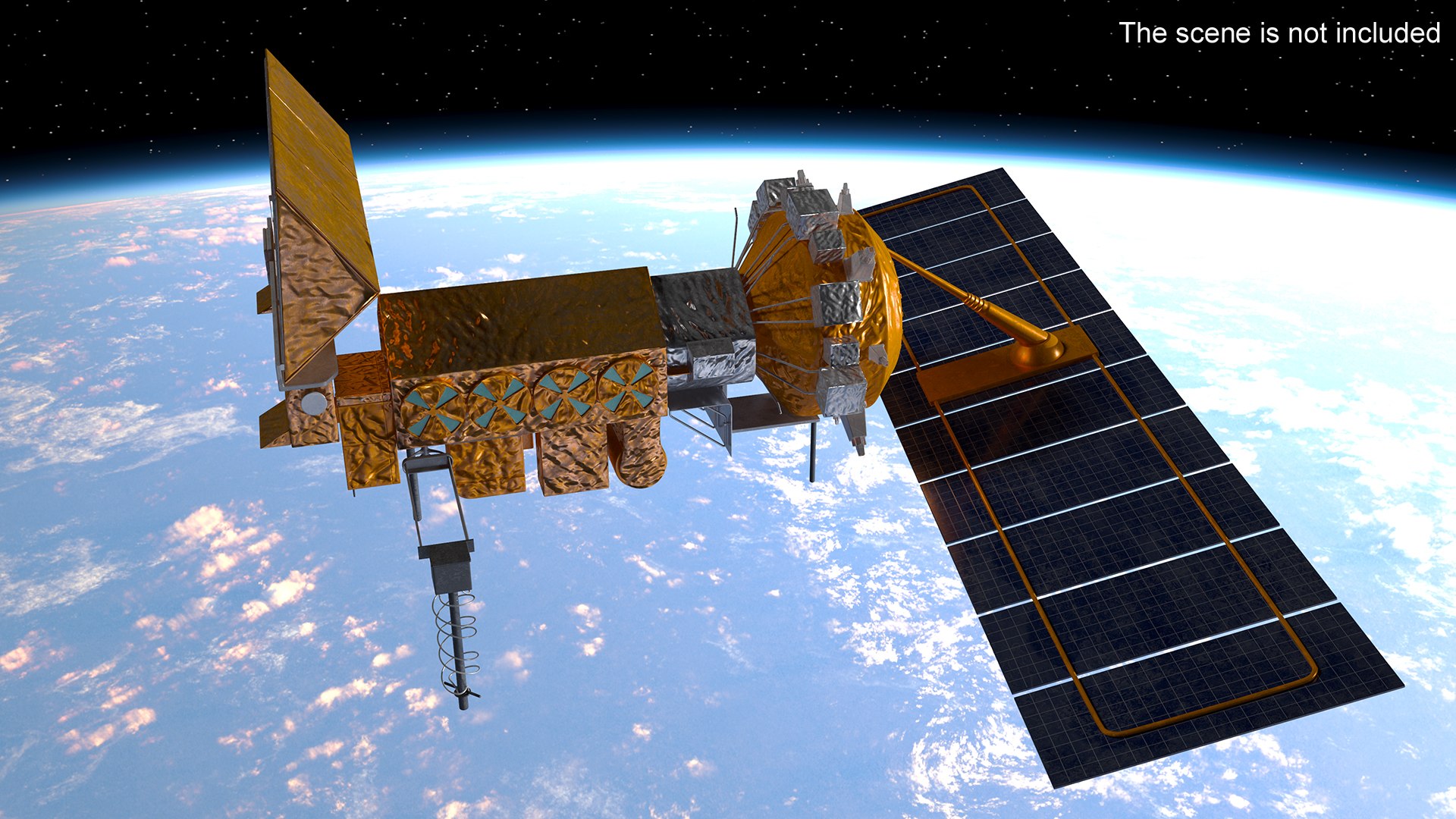 3D Space Weather Satellite - TurboSquid 2246252