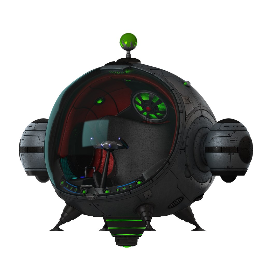 Cartoon Fly Machine 3D Model - TurboSquid 1491281