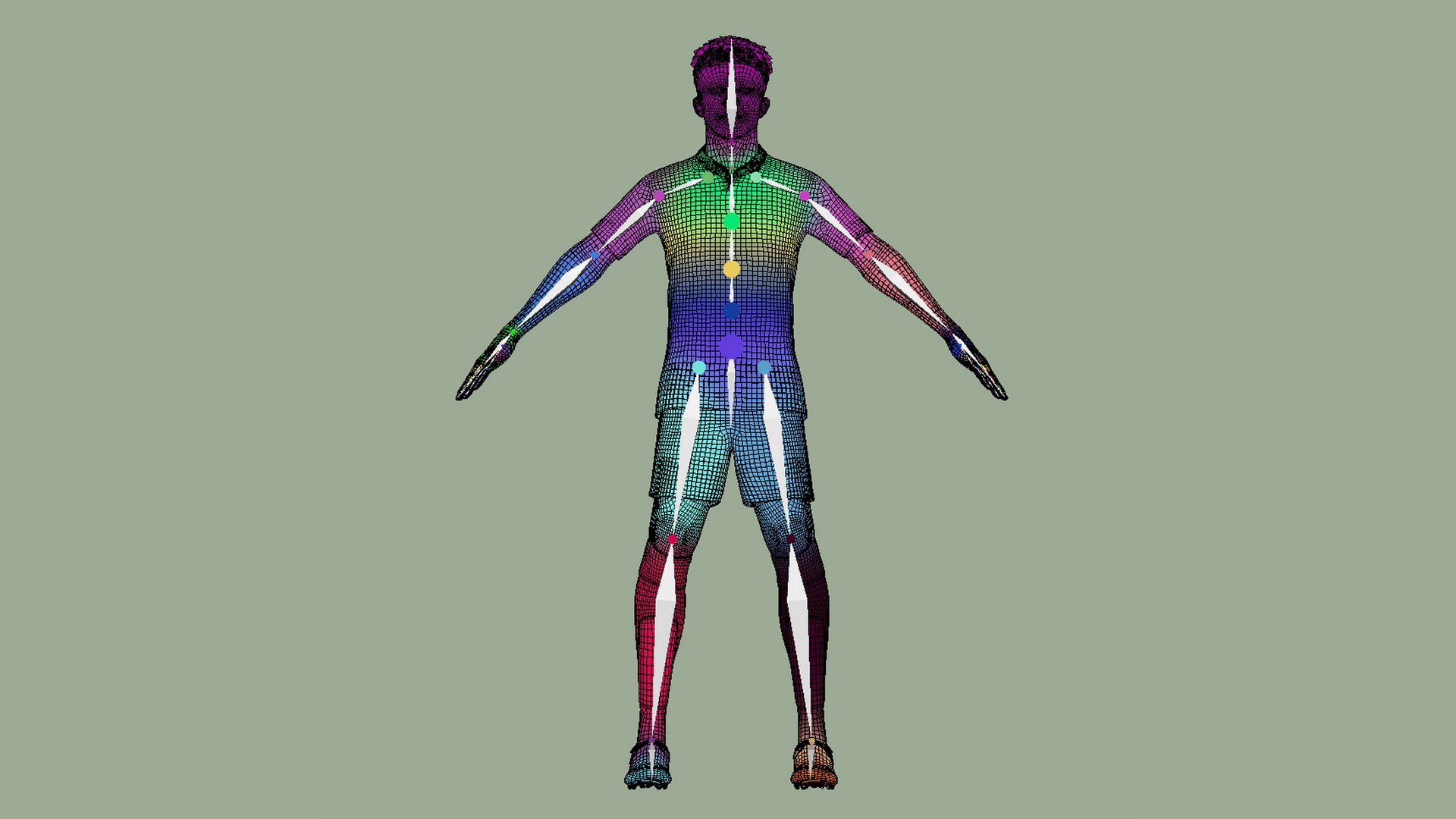 3D T-Pose Rigged Jadon Sancho Borussia Dortmund Model - TurboSquid 2233056