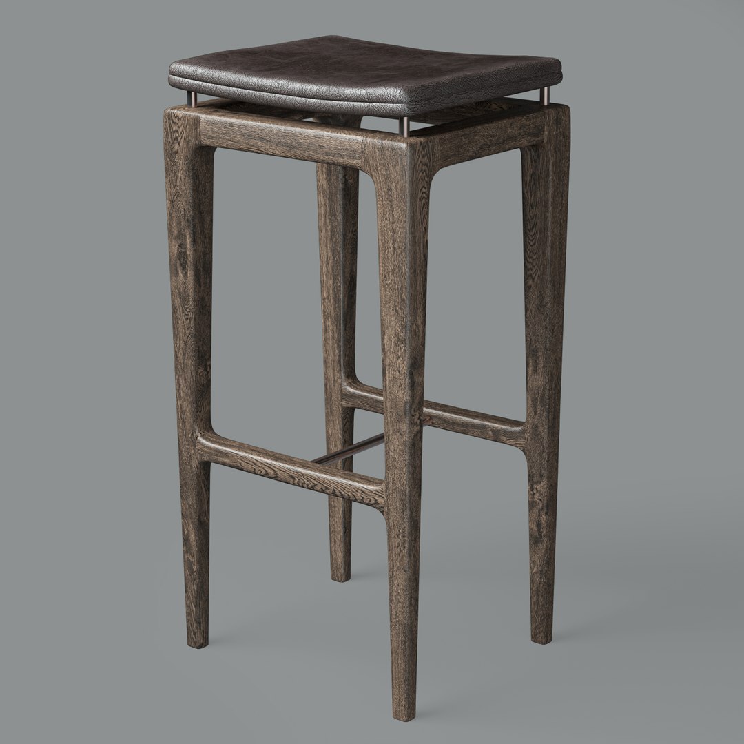 3D otaku bar stool model - TurboSquid 1467742