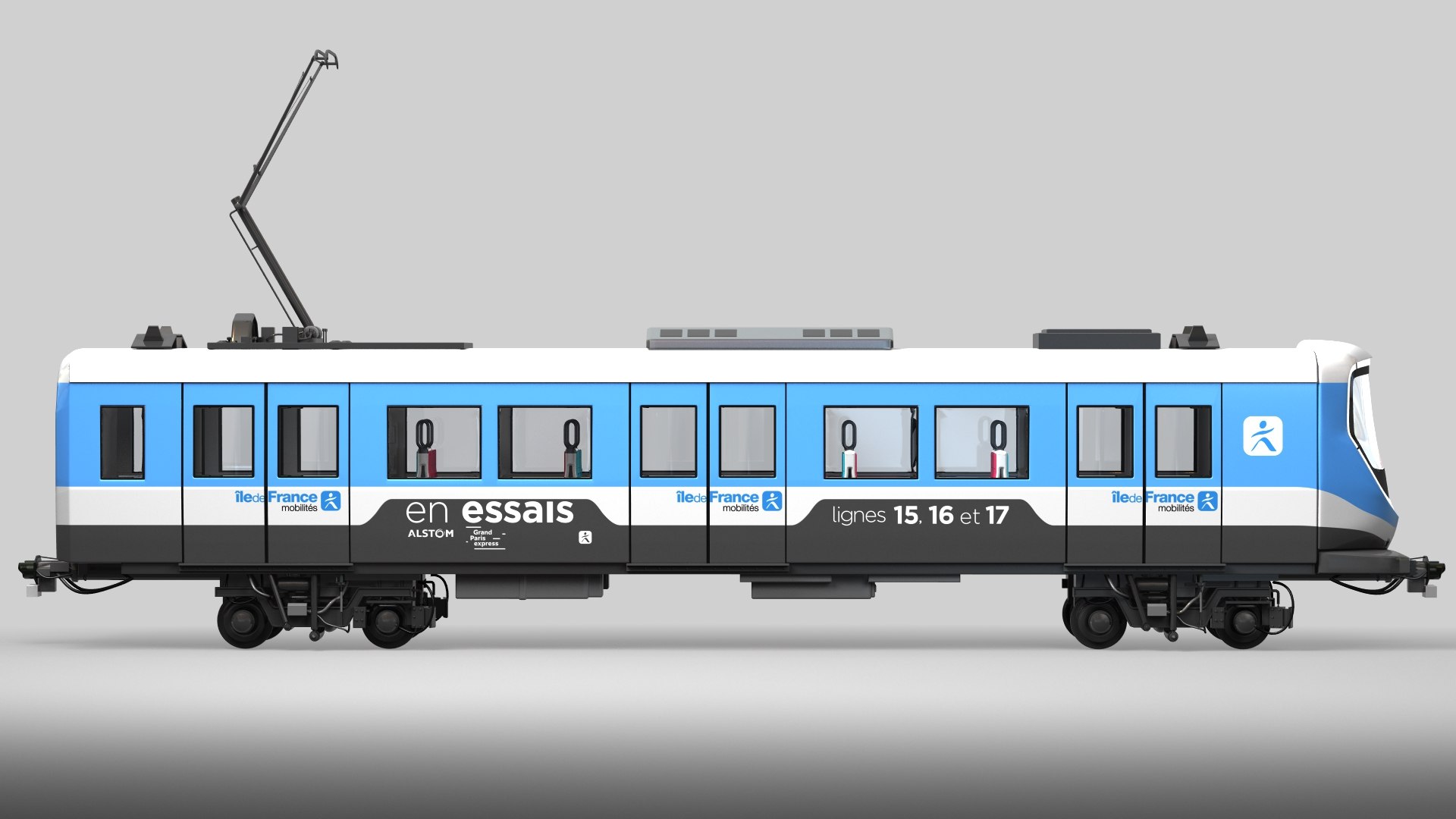 Grand Paris Express Train With Interior 3D - TurboSquid 2174538