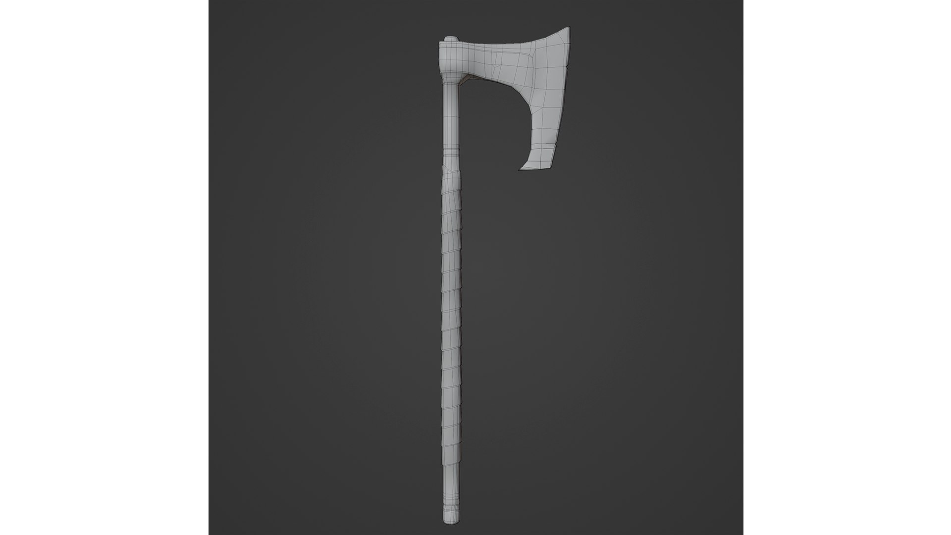 Stylized Weapon Axe lowpoly PBR model ready game Low-poly 3D model 3D ...