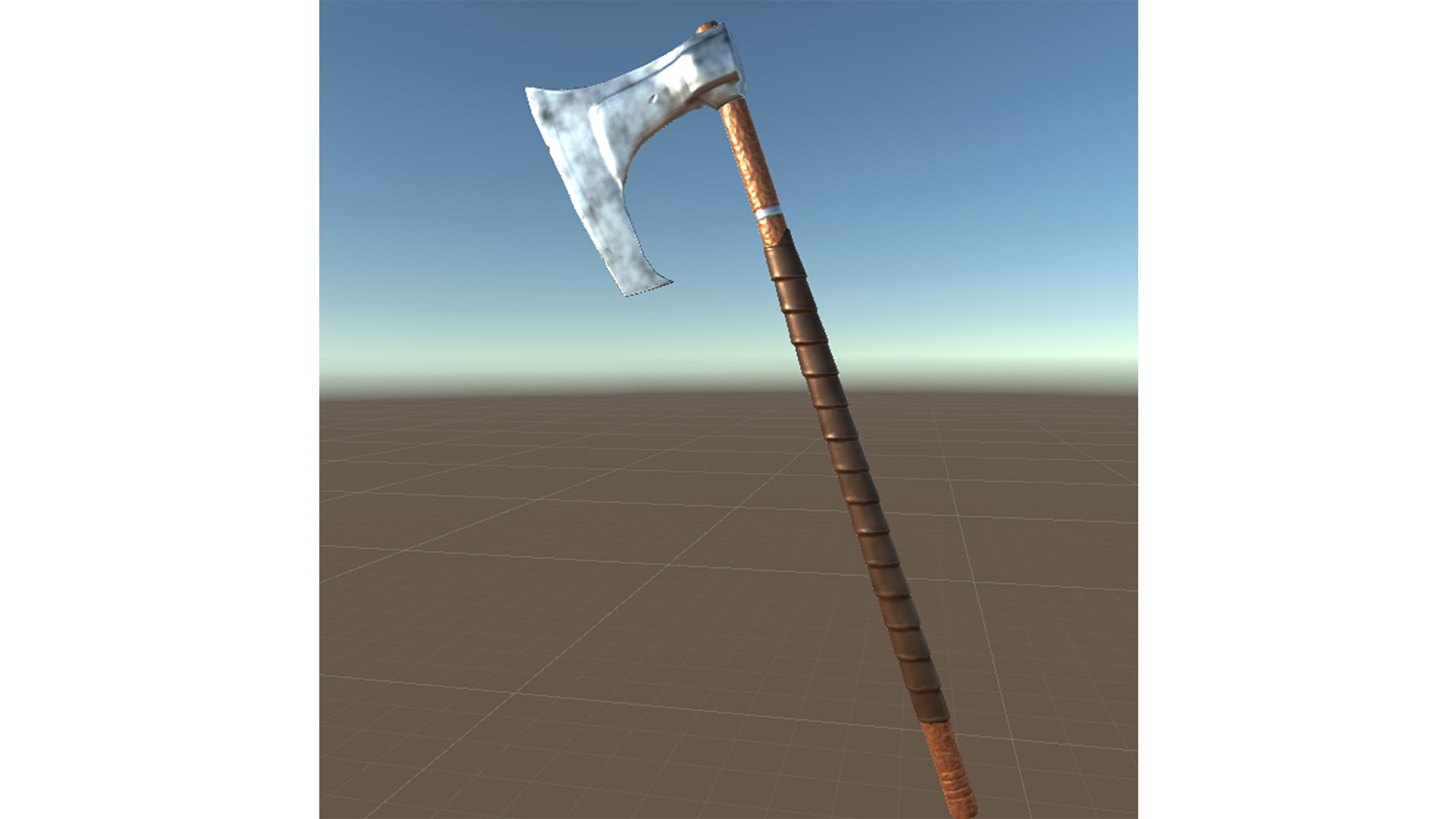 Stylized Weapon Axe lowpoly PBR model ready game Low-poly 3D model 3D ...