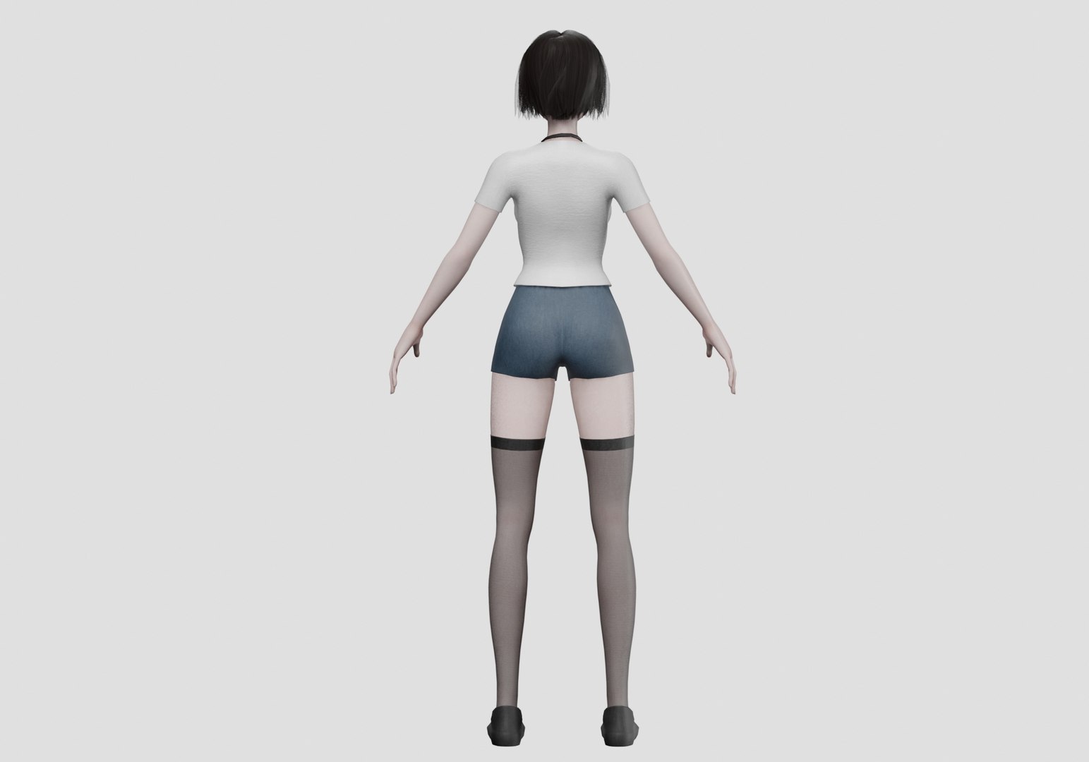 Standard Anime Girl V30240 3D Model - TurboSquid 2271081