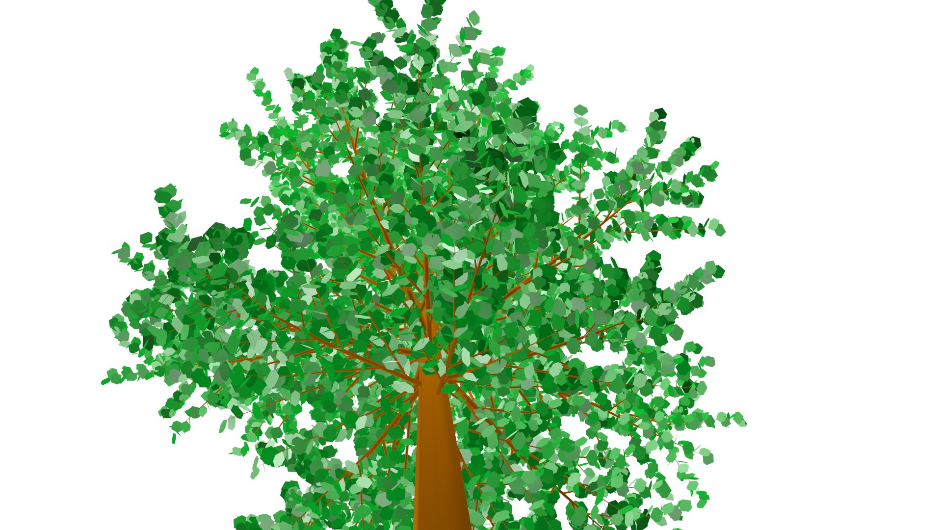 Spring Tree 3d Obj