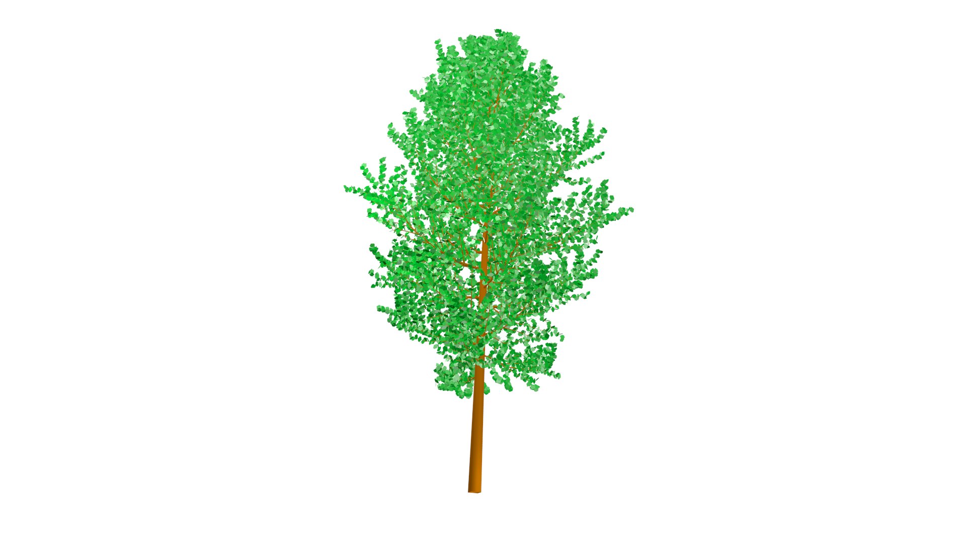 Spring Tree 3d Obj