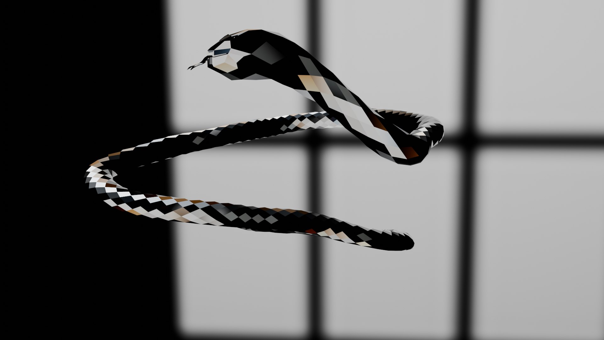 Free Diamond Snake 3D Model - TurboSquid 2351342