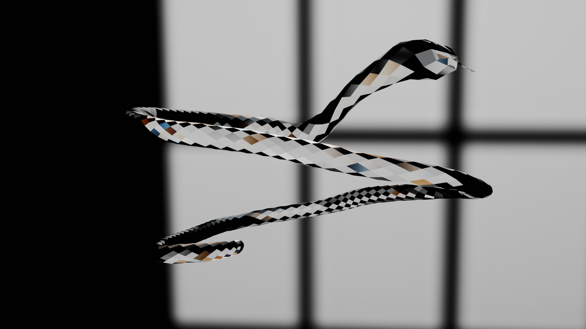 Free Diamond Snake 3D Model - TurboSquid 2351342