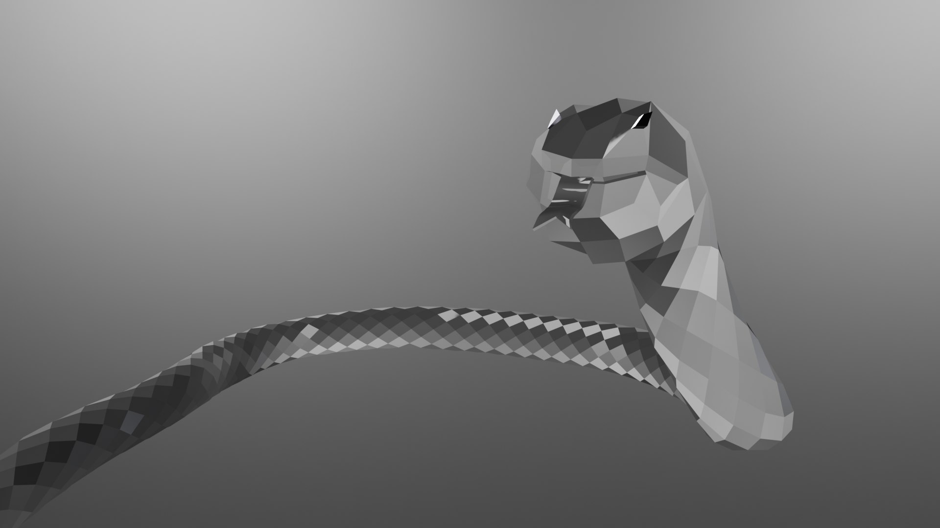 Free Diamond Snake 3D Model - TurboSquid 2351342