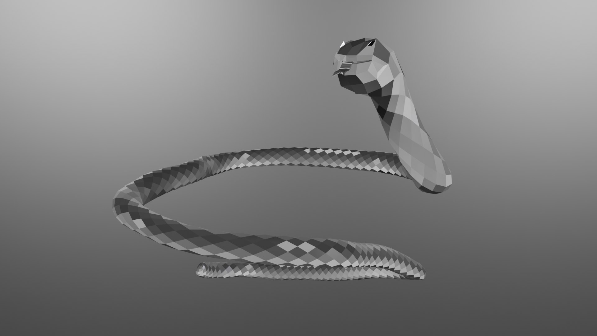 Free Diamond Snake 3D Model - TurboSquid 2351342