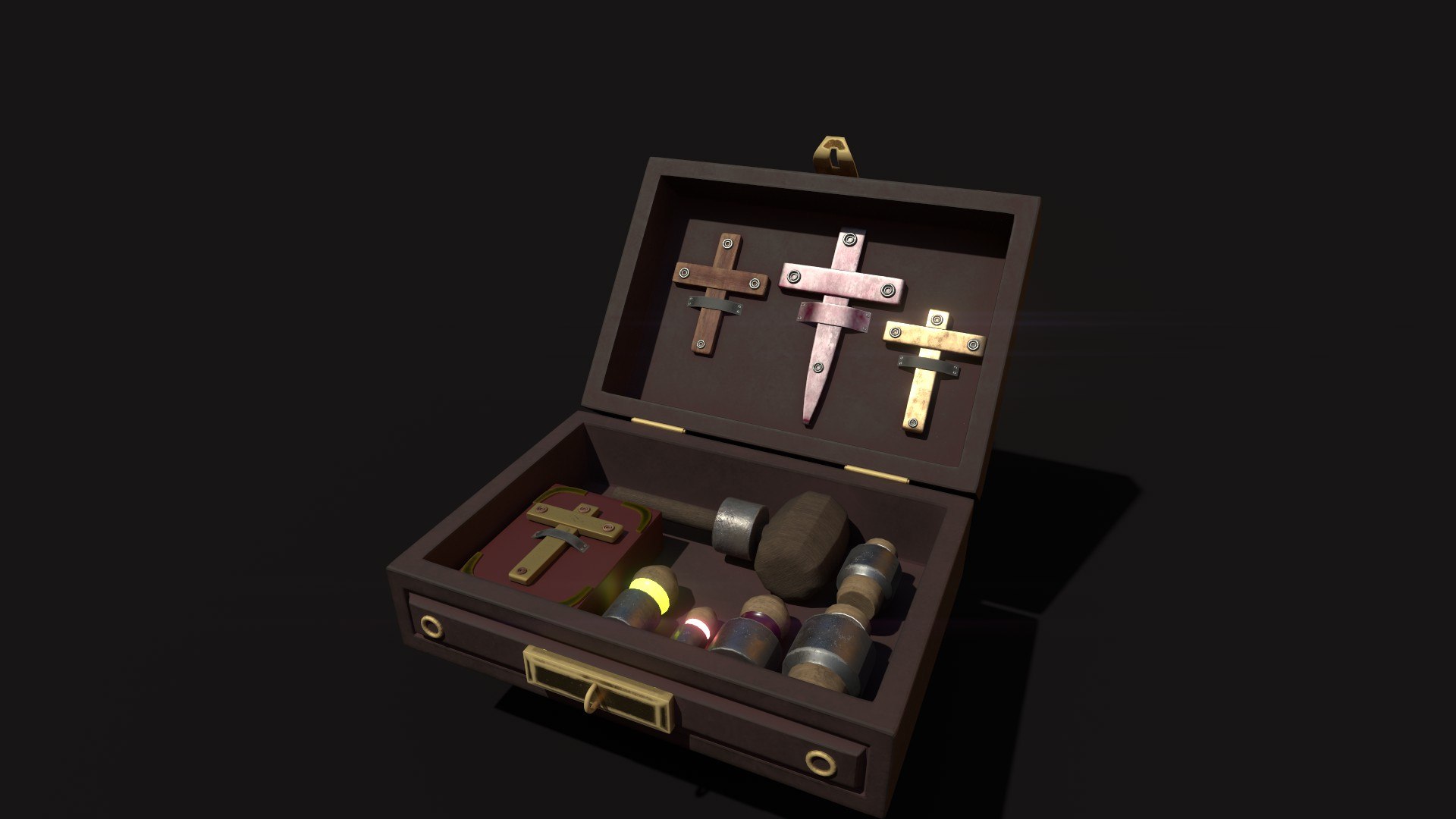 3D Model Horror Jesus Christ Box - TurboSquid 2019841