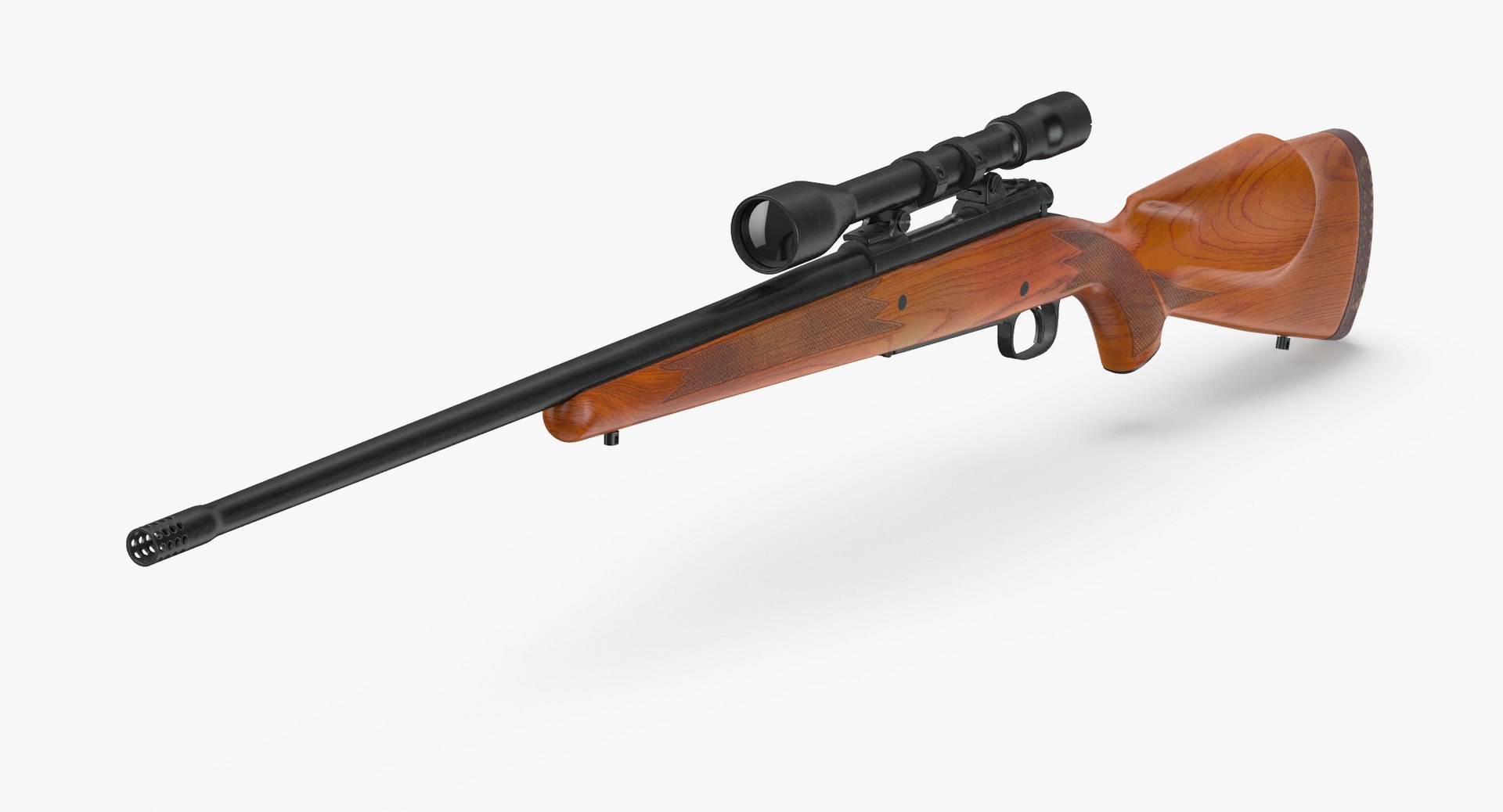 3D Winchester 70 Sniper - Model - TurboSquid 1170692