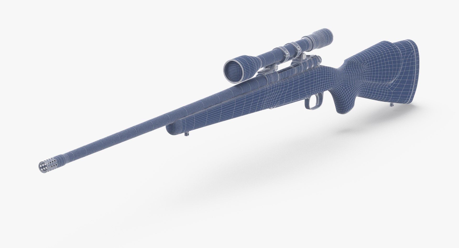 3D Winchester 70 Sniper - Model - TurboSquid 1170692