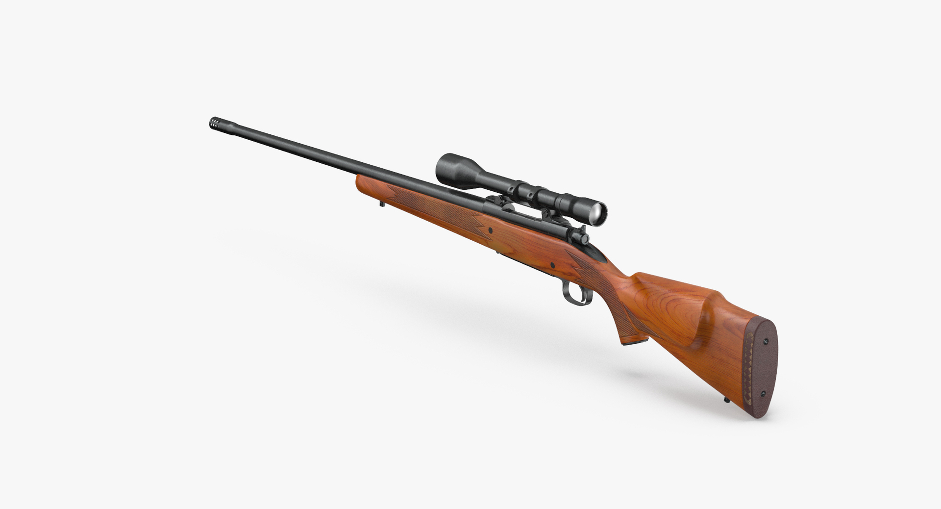 3D Winchester 70 Sniper - Model - TurboSquid 1170692