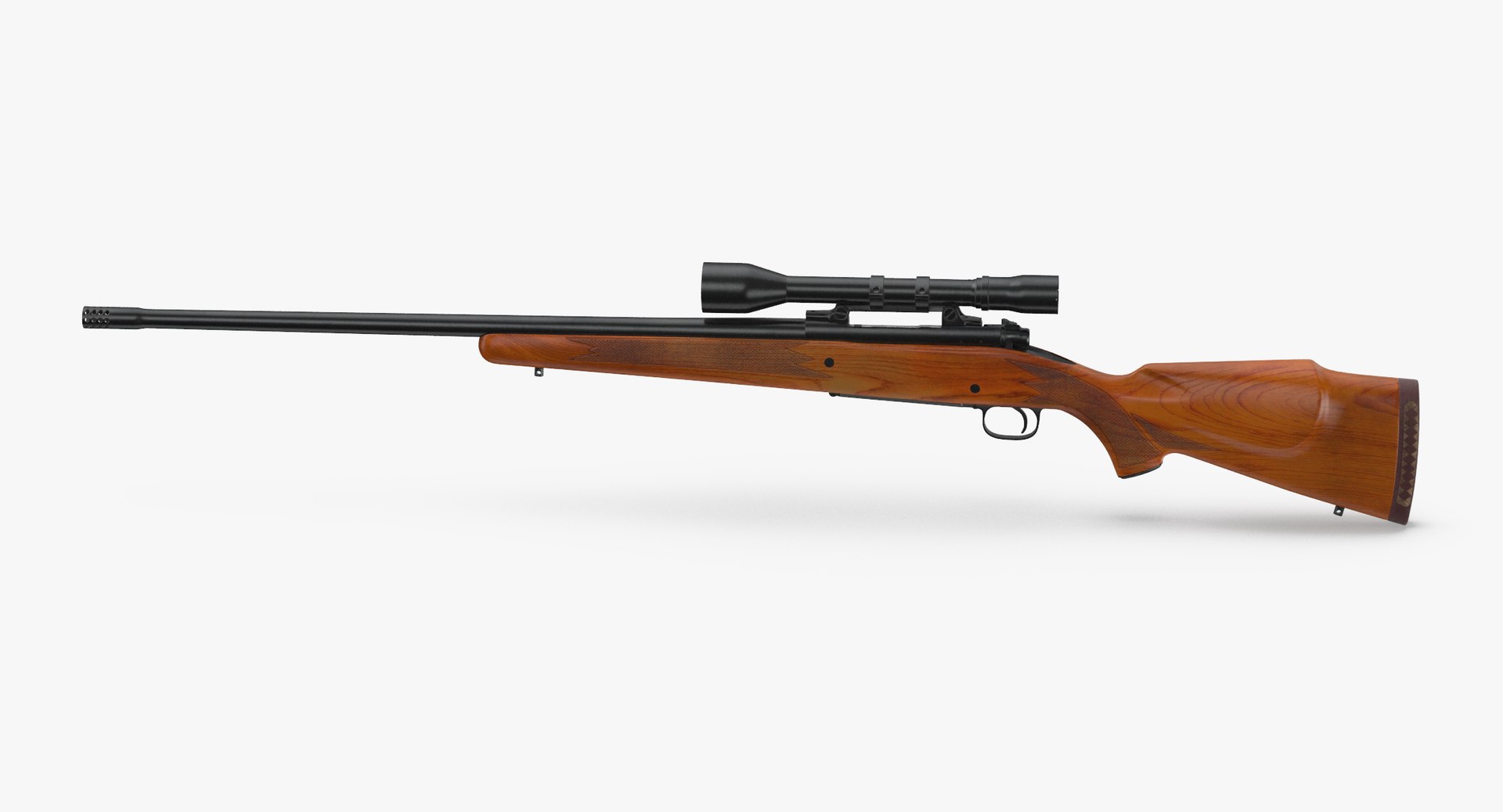 3D Winchester 70 Sniper - Model - TurboSquid 1170692