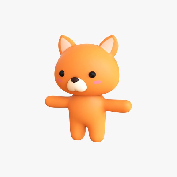 modelo 3d Personaje007 Zorrito regordete - TurboSquid 2341956