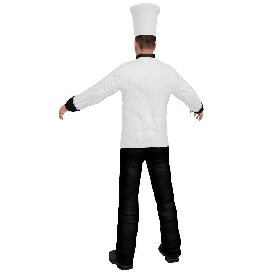 Chef Hat Model - TurboSquid 1347401
