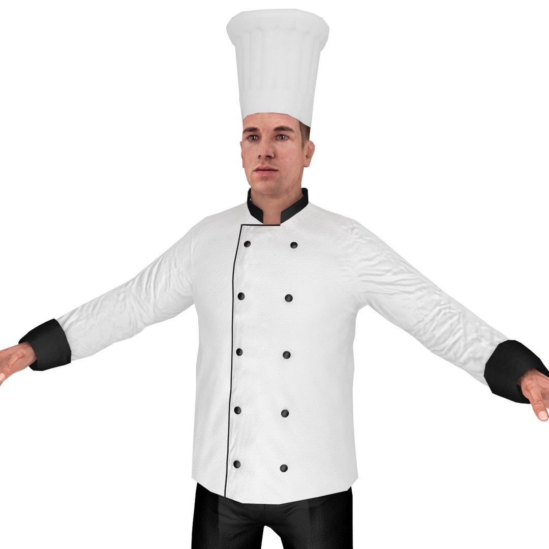 Chef Hat Model - TurboSquid 1347401