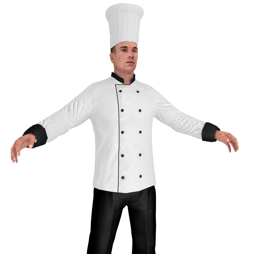 Chef Hat Model - TurboSquid 1347401