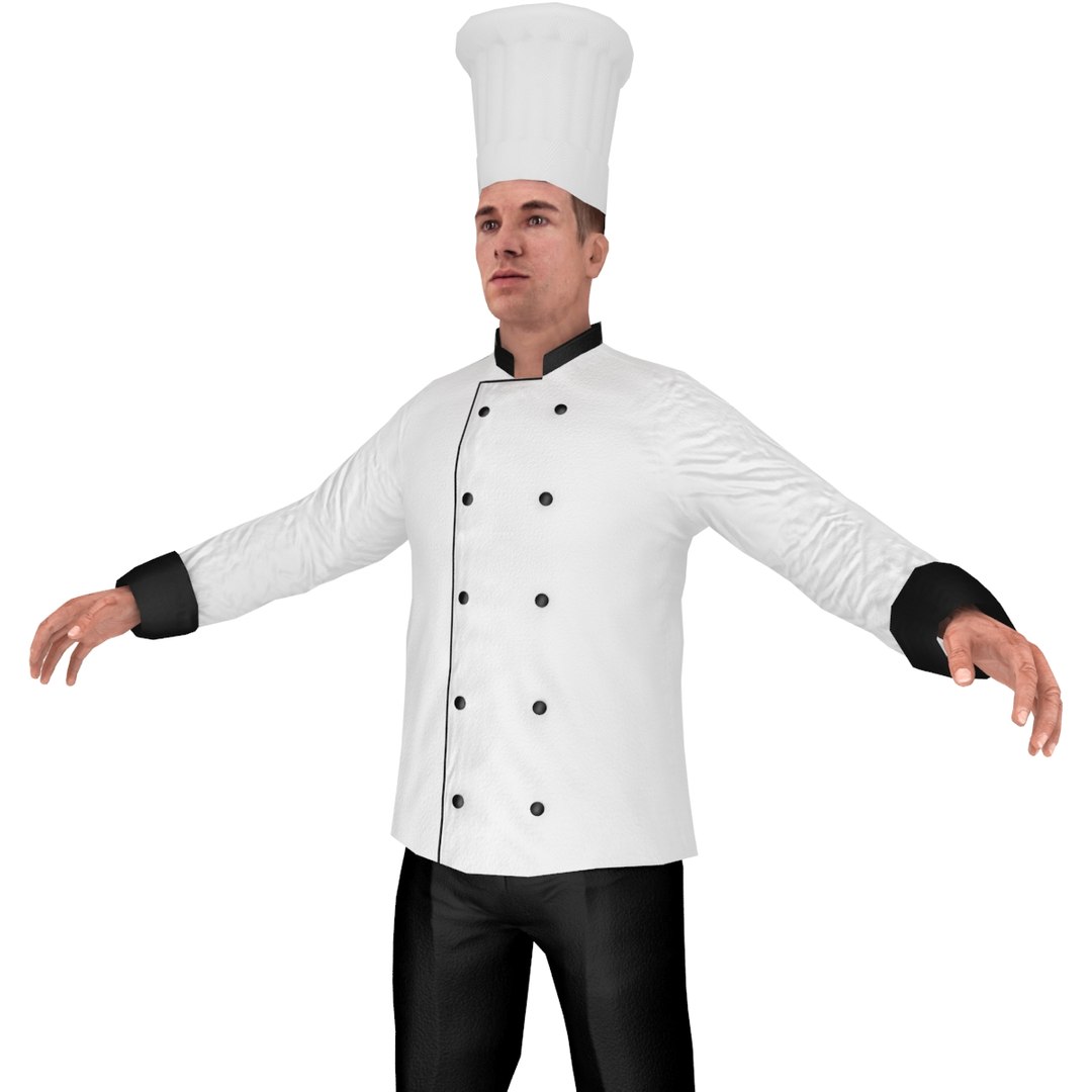 Chef Hat Model - TurboSquid 1347401