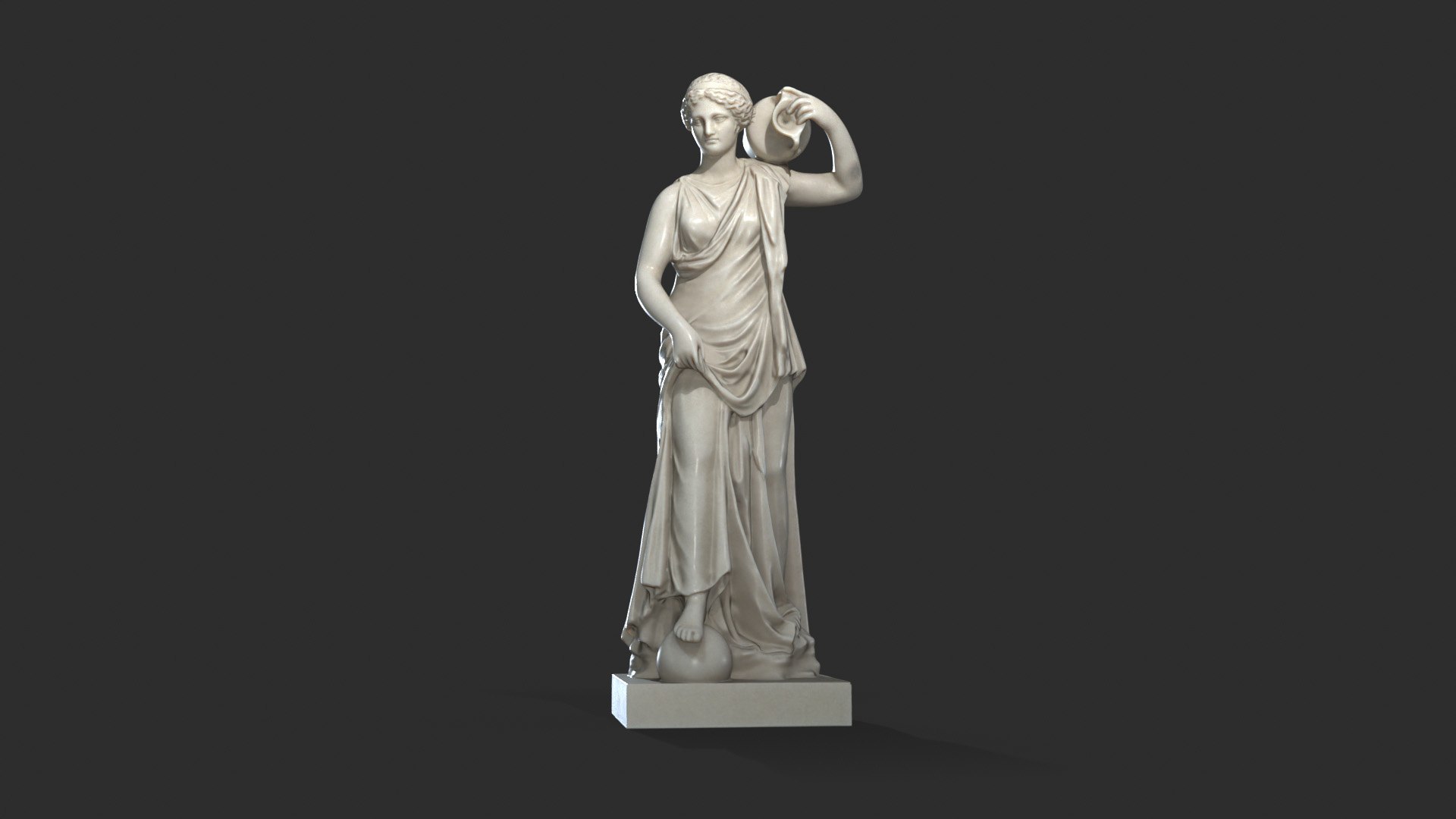 Ancient Woman Sculpture 3D Model - TurboSquid 2227809