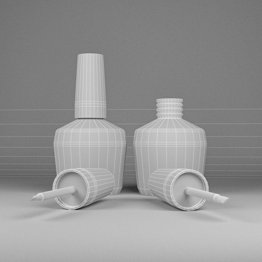Nail Nailpolish 3D Model - TurboSquid 1559449