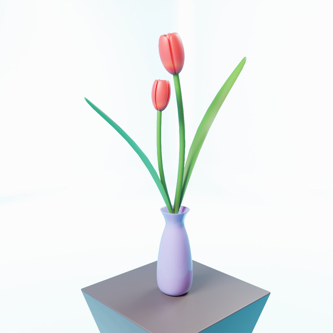 Low Poly Flower 3D Model - TurboSquid 2075103