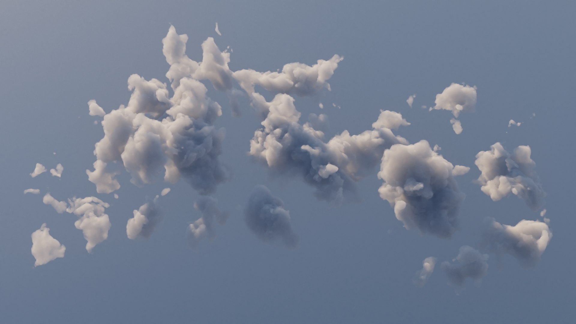 Cloud Polygon Blender 5 3D Model - TurboSquid 1895727