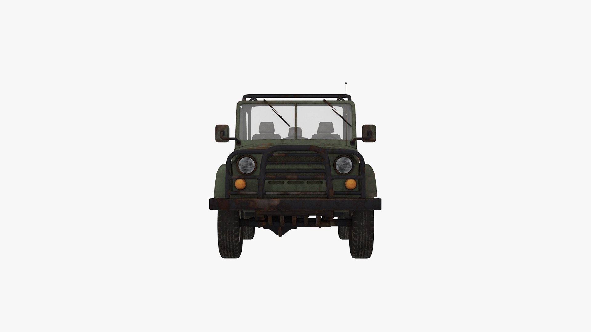 3D UAZ Model - TurboSquid 1861461