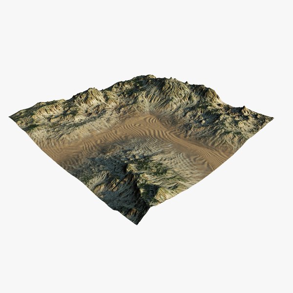 3D model terrain ready - TurboSquid 1226210