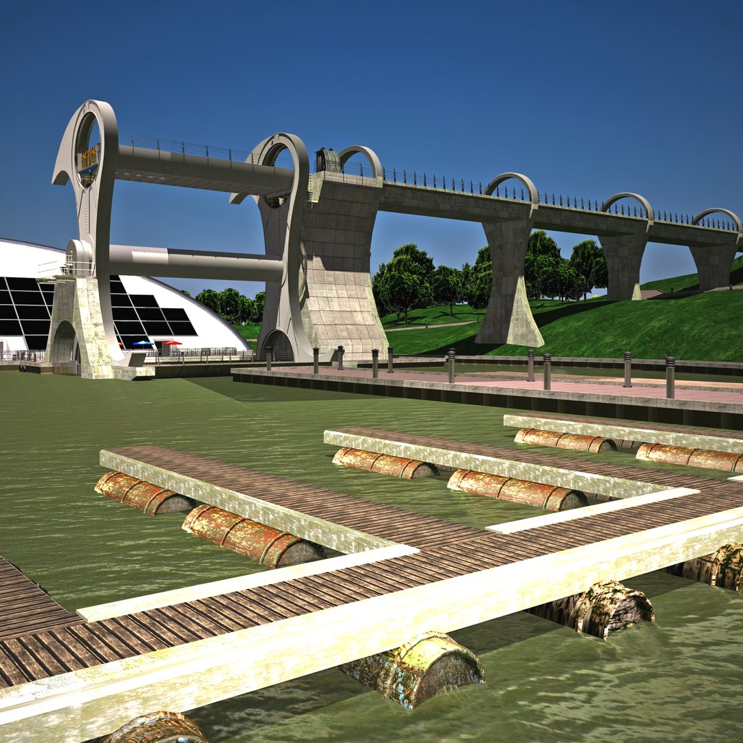 3d Falkirk Wheel