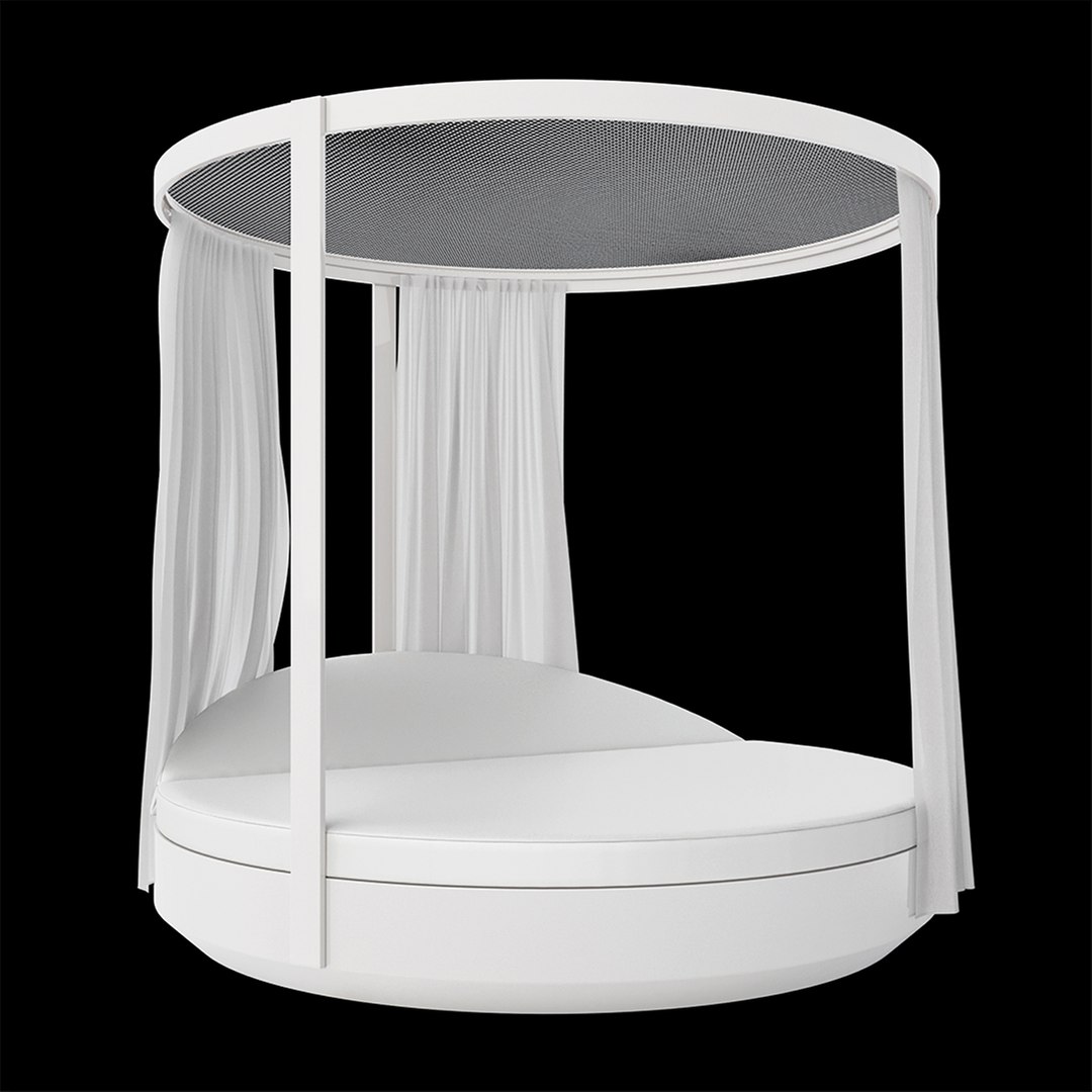 VONDOM Vela Round Canopy 3D model - TurboSquid 1763816