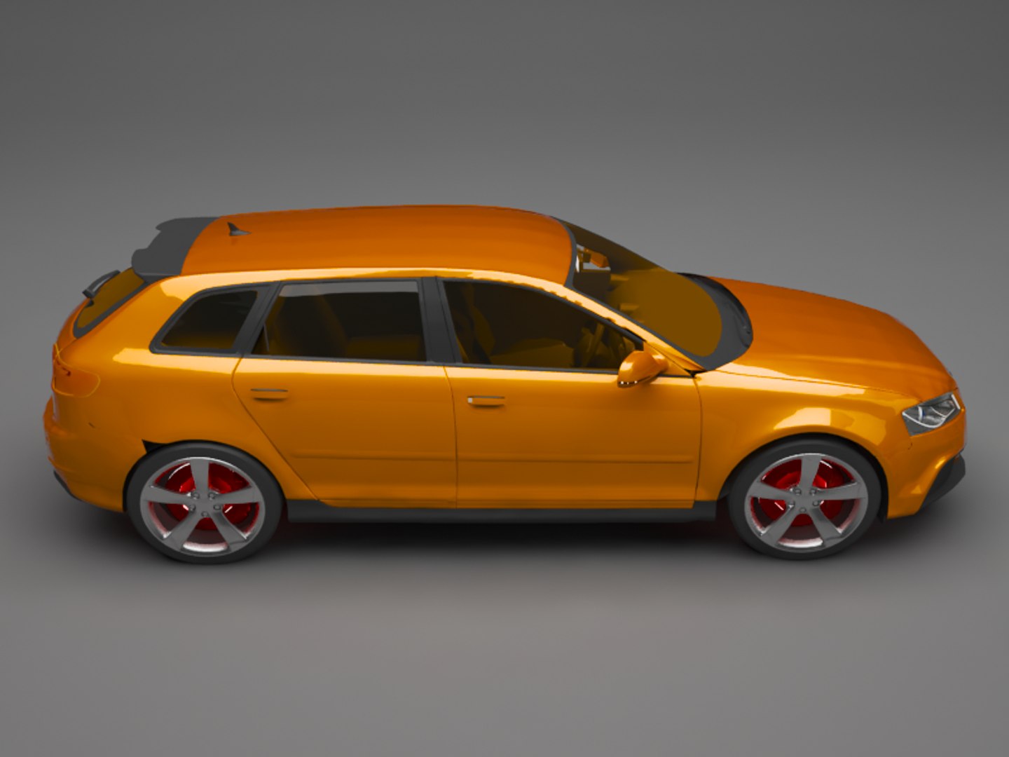 Audi Rs3 3D Model - TurboSquid 1652869