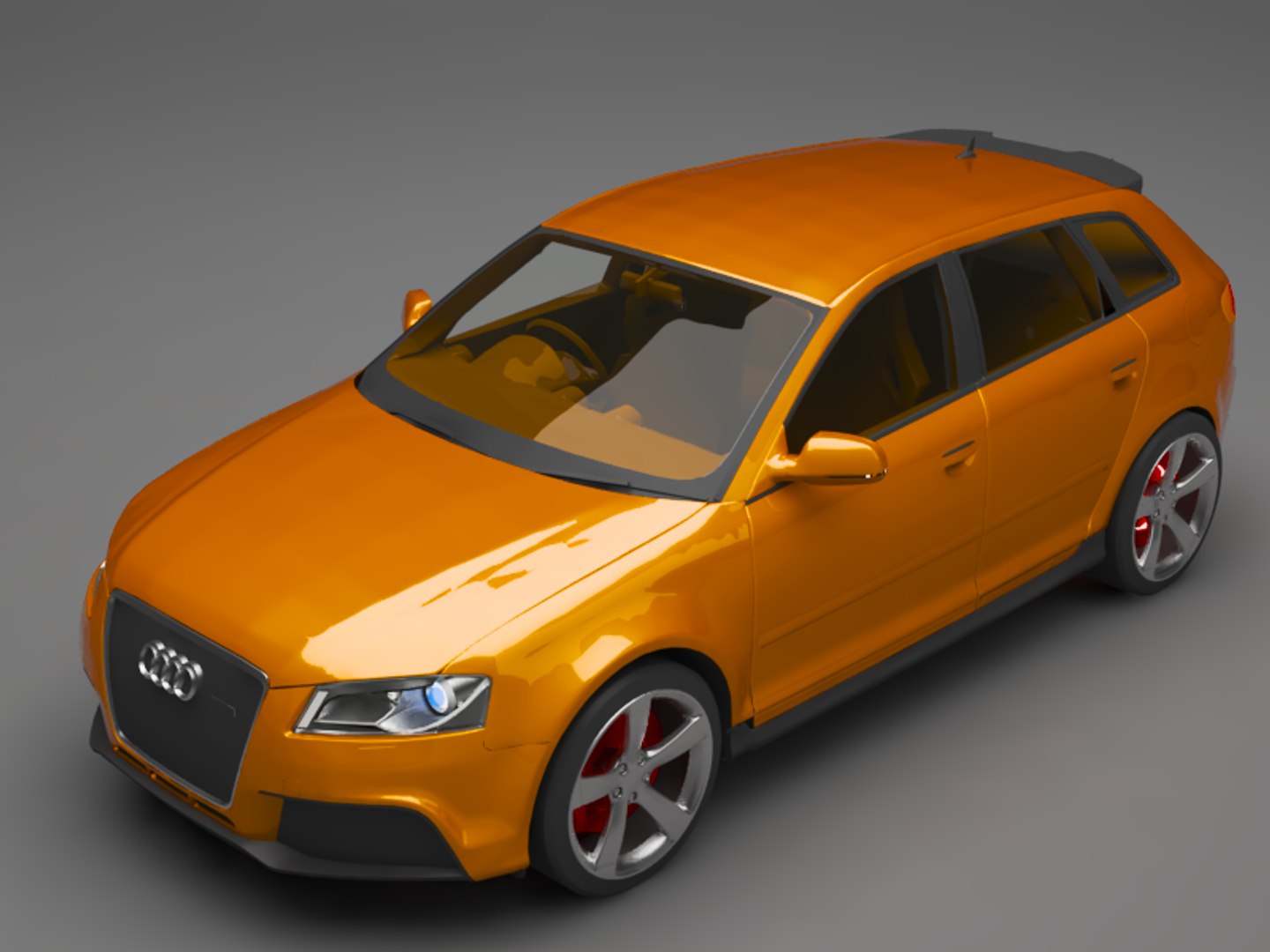 Audi Rs3 3D Model - TurboSquid 1652869