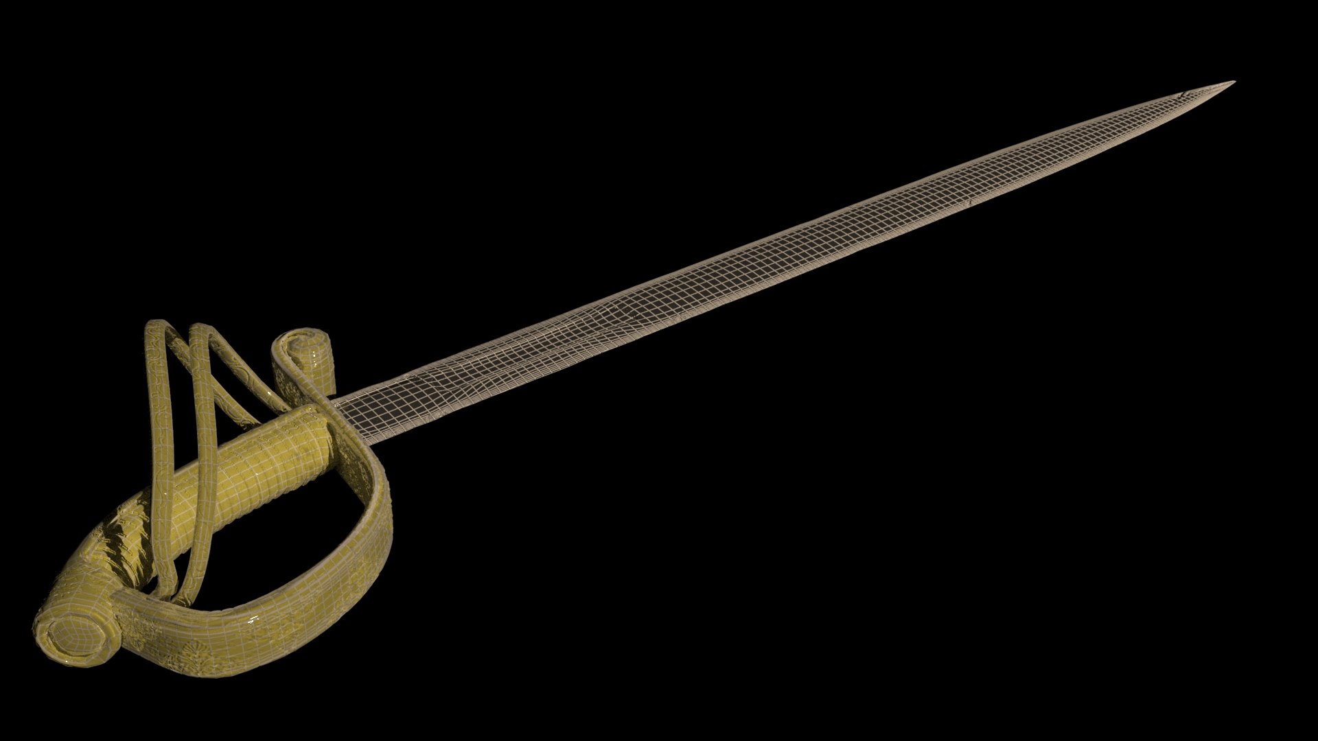 Realistic Sword Games 3D Model - TurboSquid 1328457