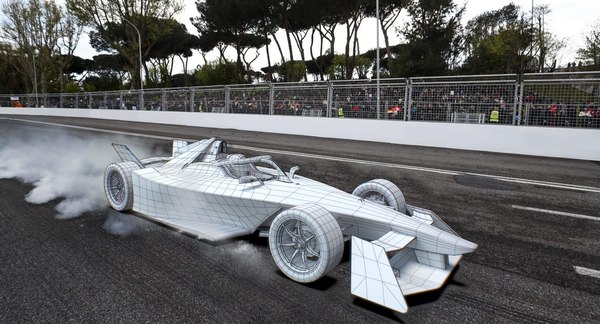 3D Generation 3 Formula E Race Car Season 2022 - 2023 - TurboSquid 1900443