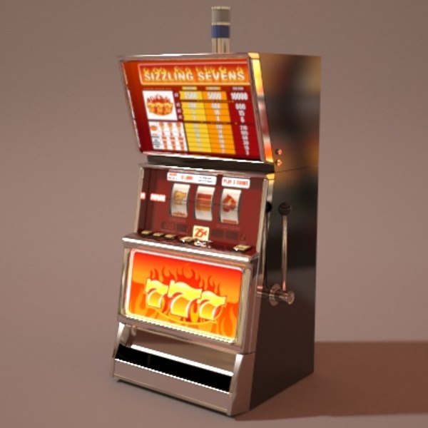 3d model slot machine