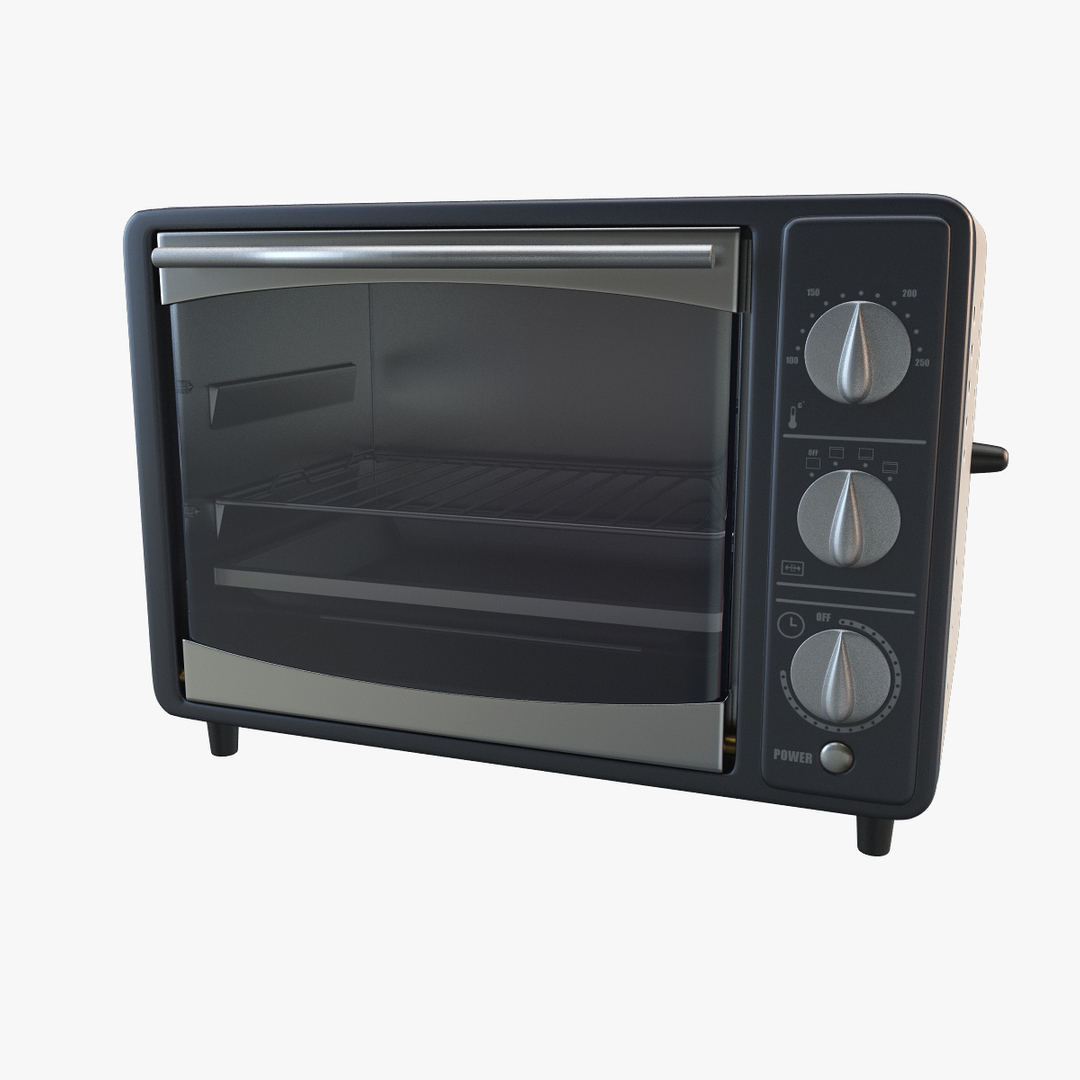Toaster Oven 3d Model
