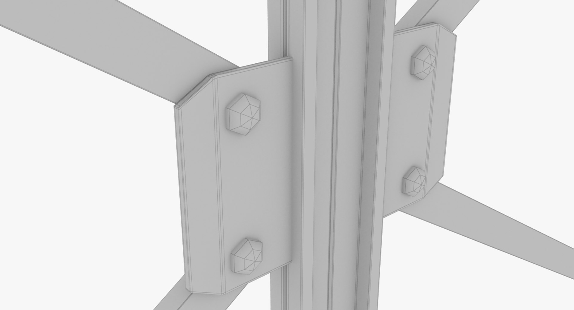 3D Frame Truss Girder - TurboSquid 1271792