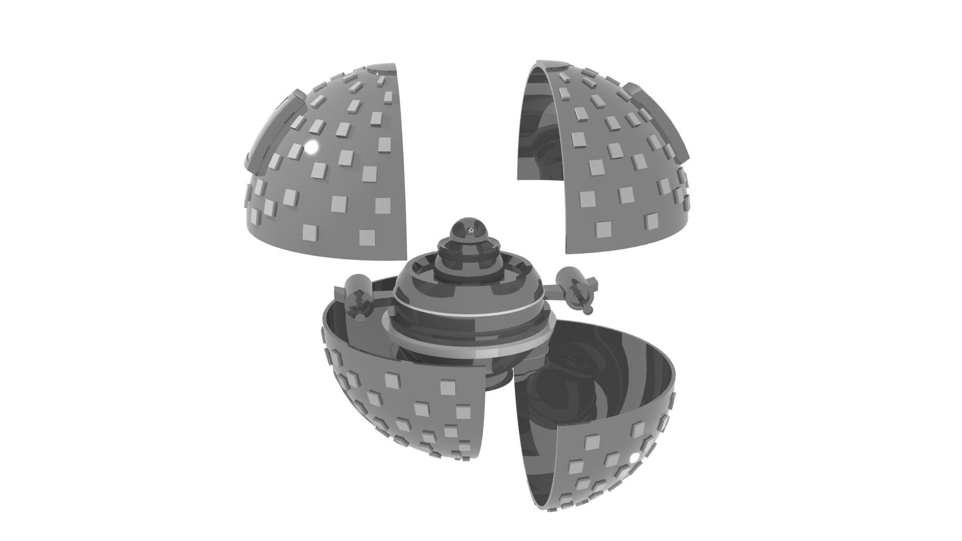 Sphere Robot Mecha 3D Model | 1149001 | TurboSquid