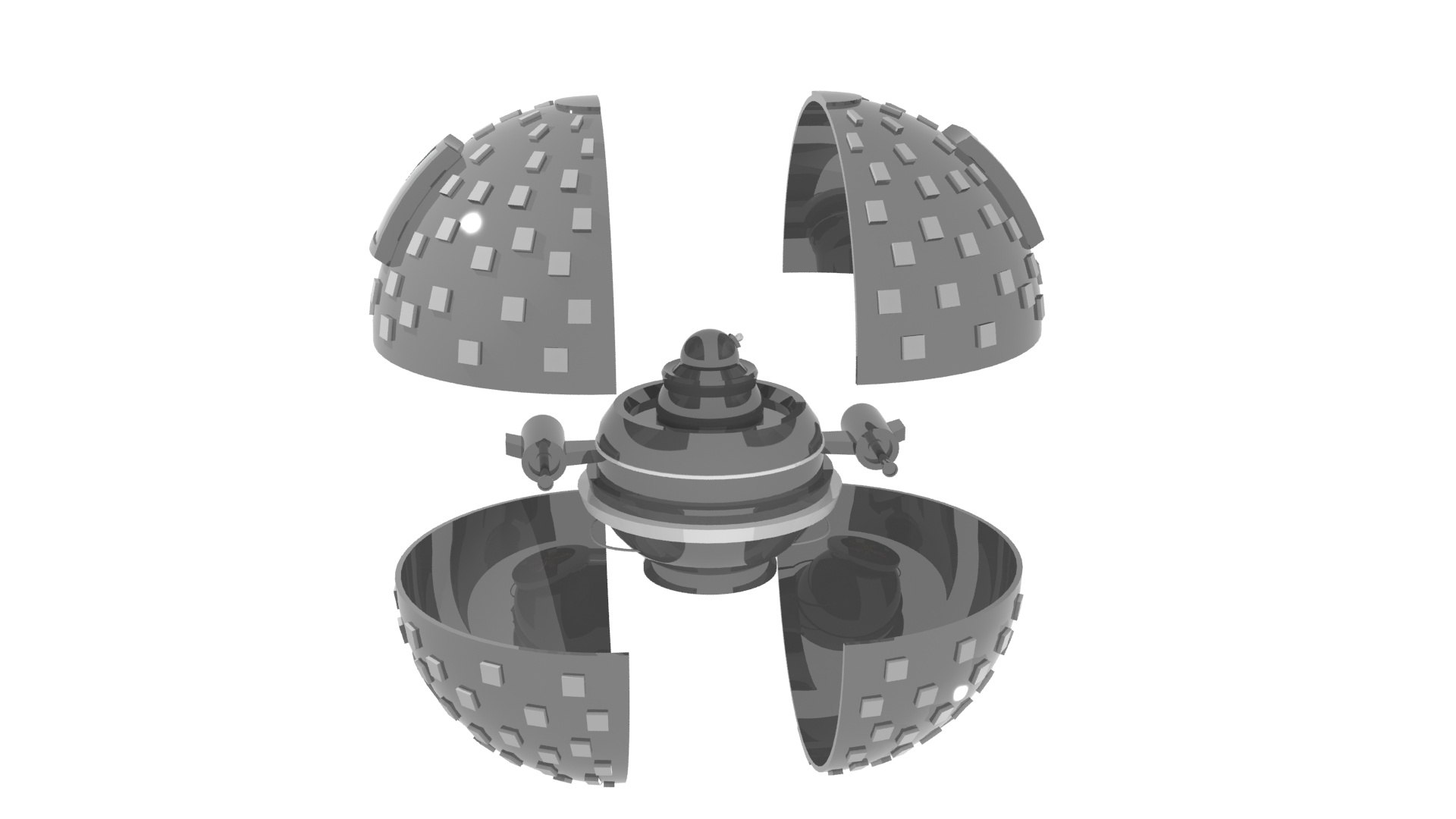 Sphere Robot Mecha 3D Model | 1149001 | TurboSquid